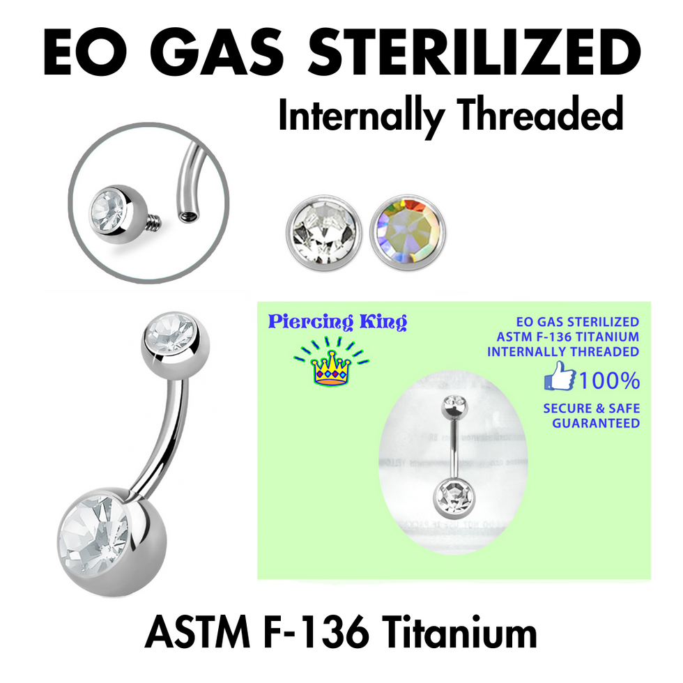 Pre-Sterilized - TITANIUM - IT Belly – Piercing King